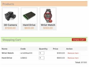 PHP Shopping Cart by jQuery Drag and Drop - Phppot