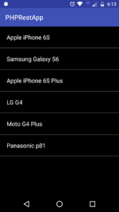 PHP MySQL REST API for Android - Phppot