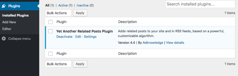Show Related Posts in WordPress using YARPP Plugin - Phppot