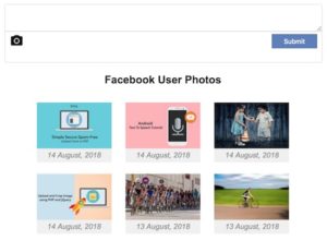 How to Upload and Read Facebook User Photos using PHP SDK - Phppot