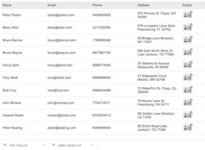 How to Export Contact as vCard using PHP - Phppot
