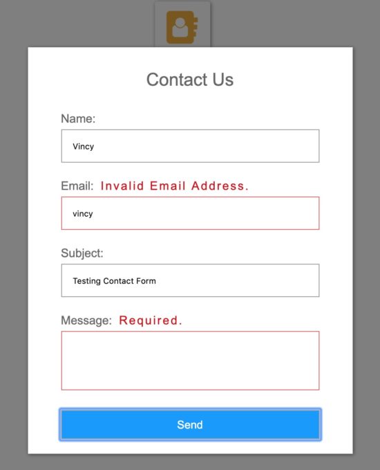 Formulaire De Contact Html Css Skylahu