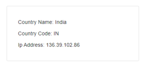 Get Geolocation with Country by IP Address in PHP - Phppot