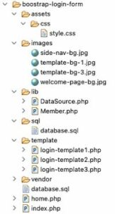 Bootstrap Login Form Page Template Example - Phppot