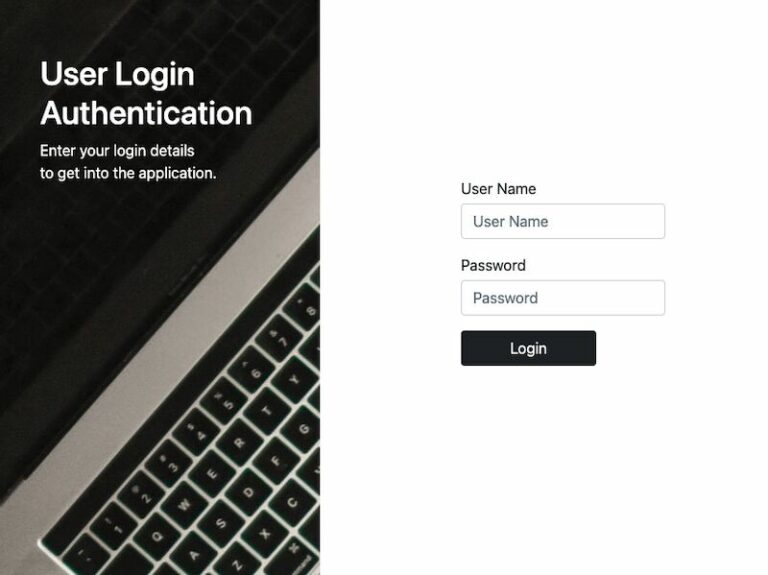 Bootstrap Login Form Page Template Example - Phppot