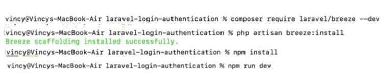 Php Laravel Login Authentication To Allow User Via Auth Routes Phppot