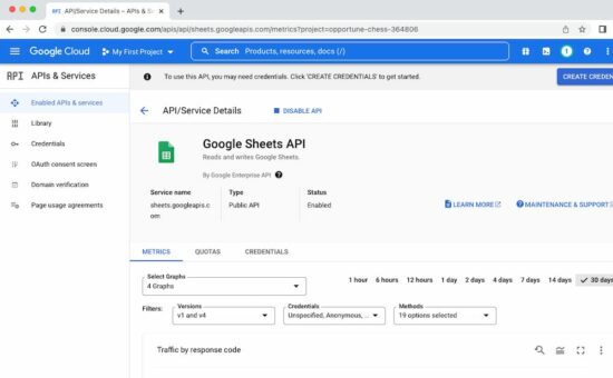 Google Sheets JavaScript API Spreadsheet Tutorial Phppot