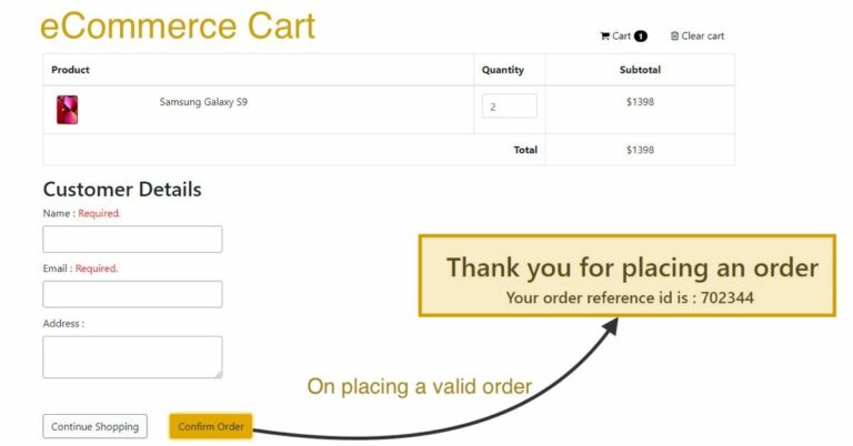 How To Create A Laravel Ecommerce Project Without Using A Package Phppot