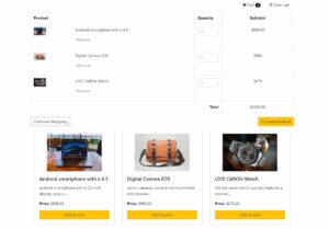 Laravel Shopping Cart Example using Session - Phppot