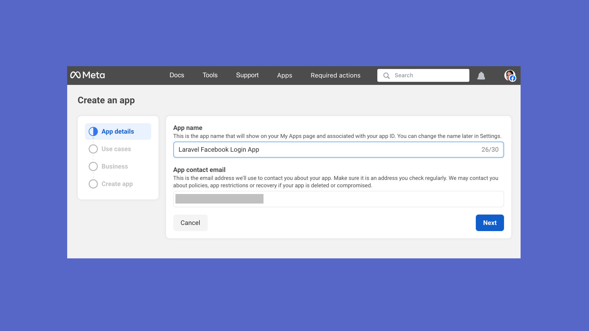 Laravel Facebook Login code and guidelines to integrate - Phppot