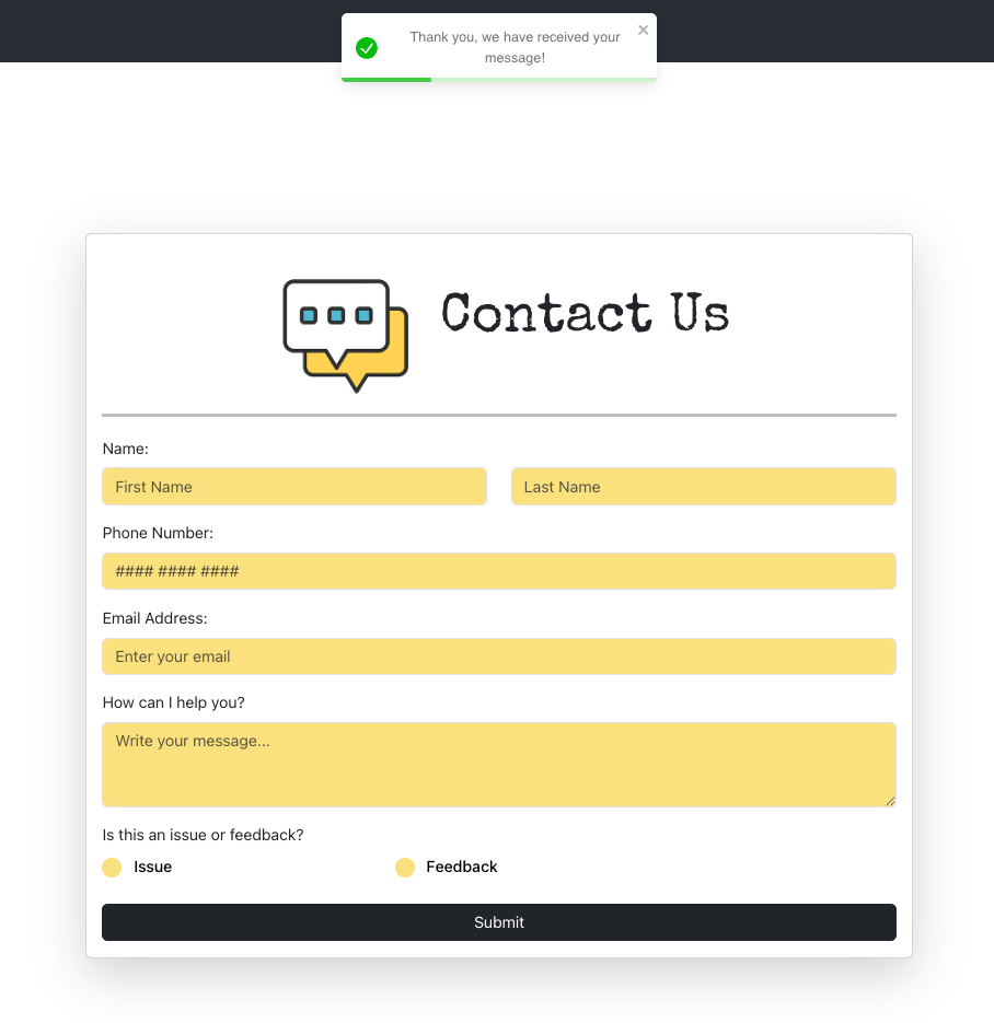 How to Build a Modern Contact Form in React (With Validation & API Integration) - Phppot