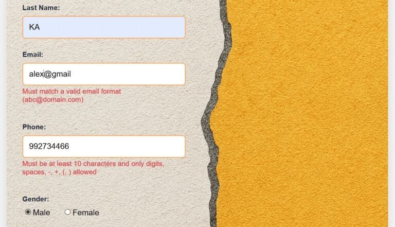 React Hook Form Tutorial: Build a Membership Registration Form with ...