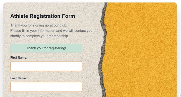 React Hook Form Tutorial: Build a Membership Registration Form with ...