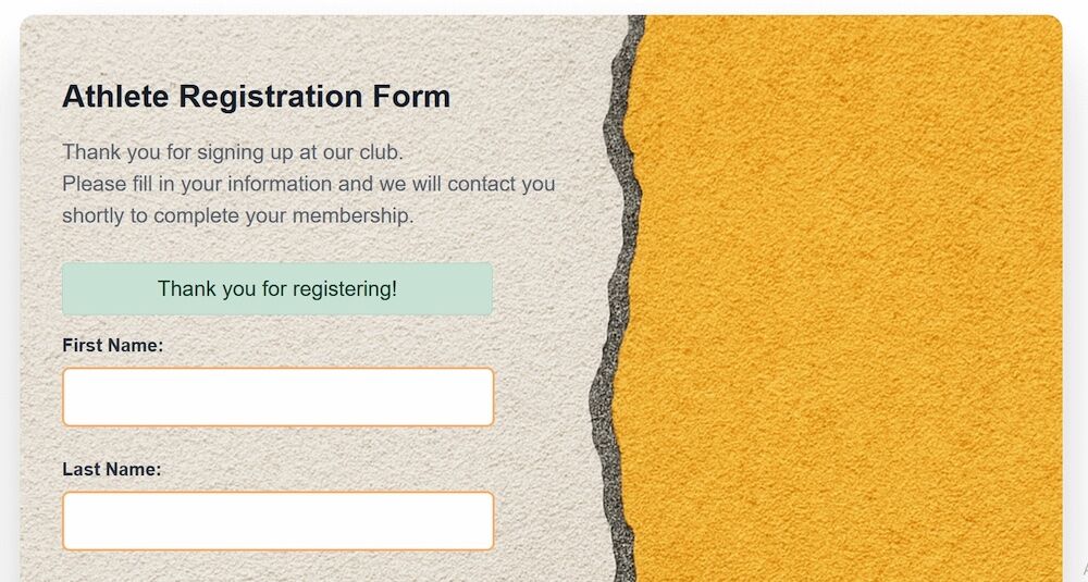 React Hook Form Tutorial: Build a Membership Registration Form with ...